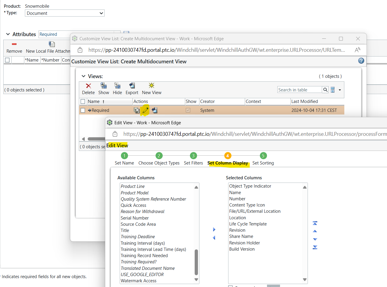 Unable to Replace the Default View in Windchill – ... - PTC Community