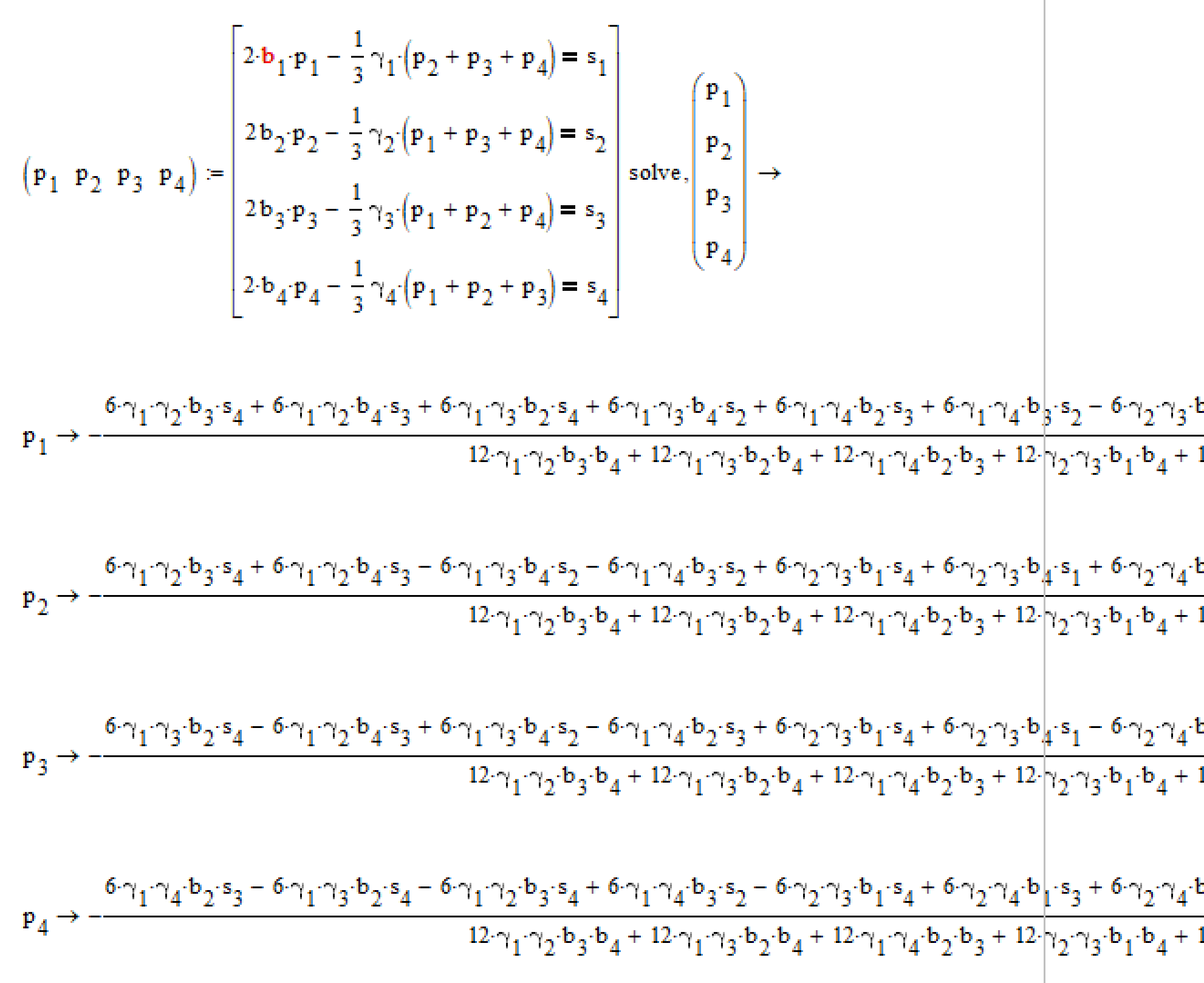 Solved: Symbolic result too large to display for a system ... - PTC Community