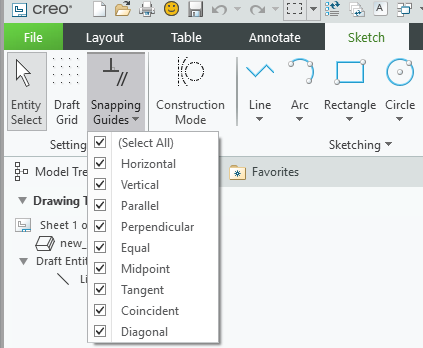 Solved: How to add sketcher preferences in non-legacy sket... - PTC ...