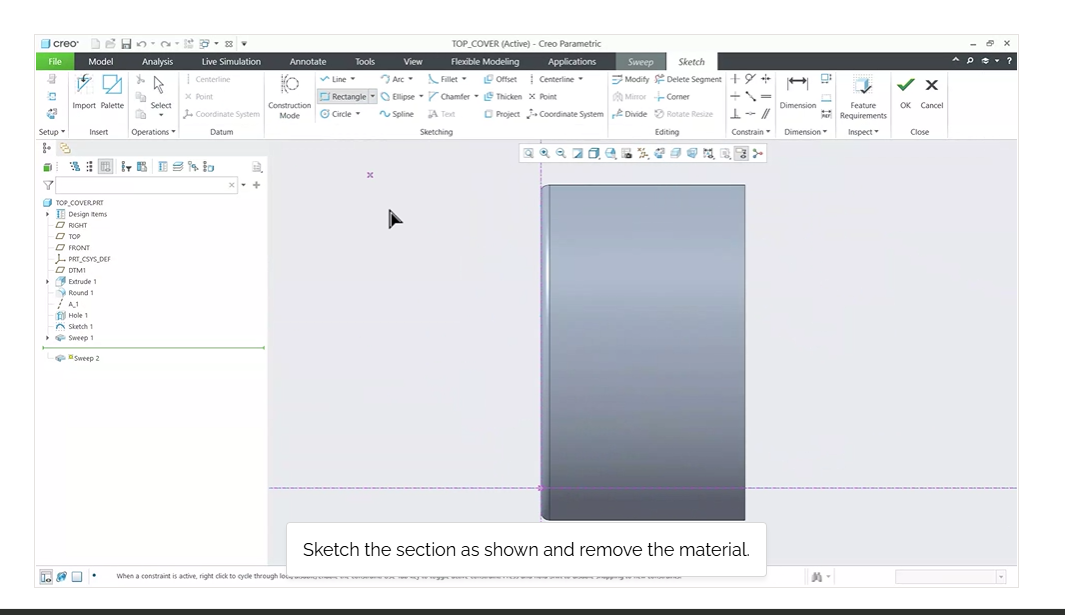 Sweep Feature Task 2 - PTC Community