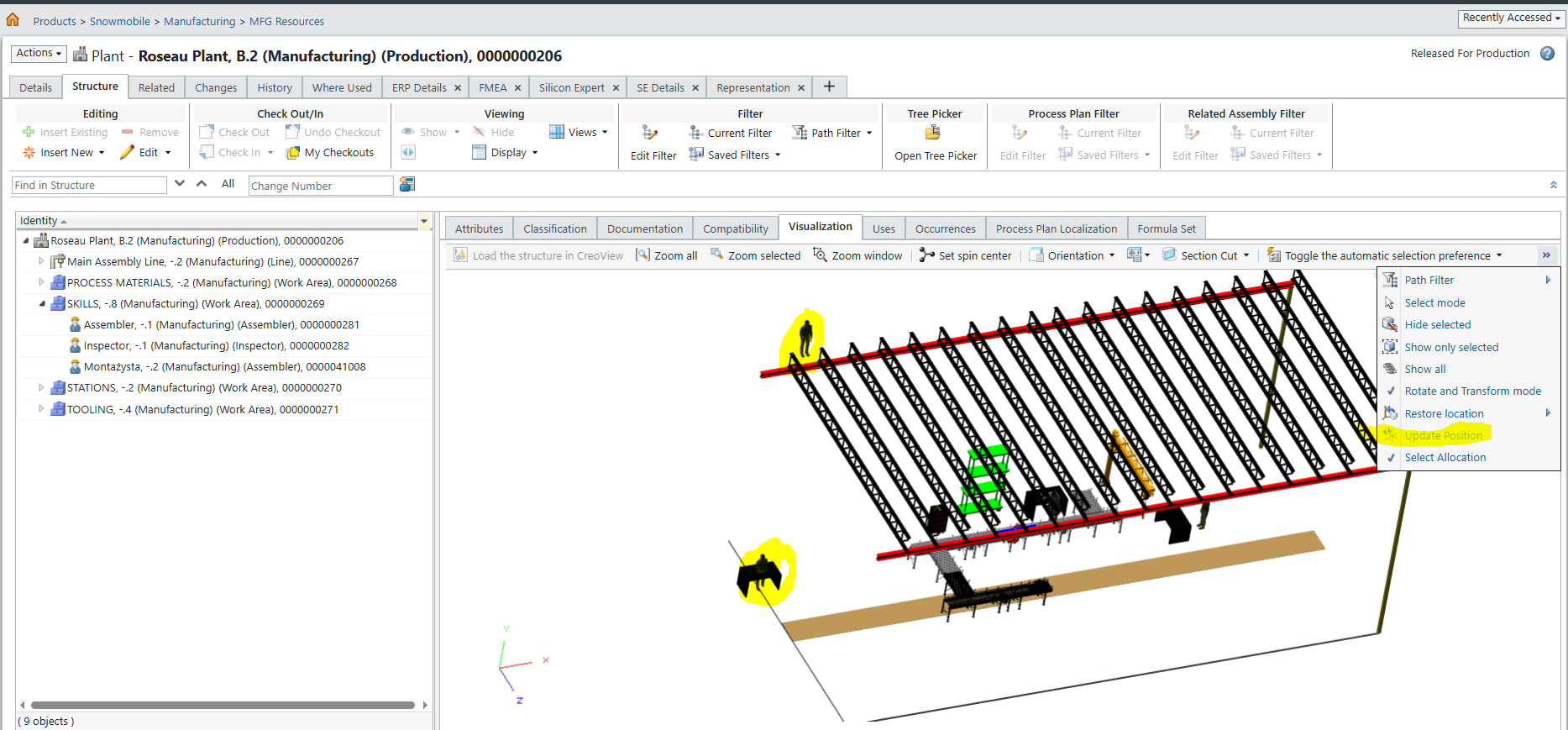 MPMLink - Plant visualisation bug - PTC Community