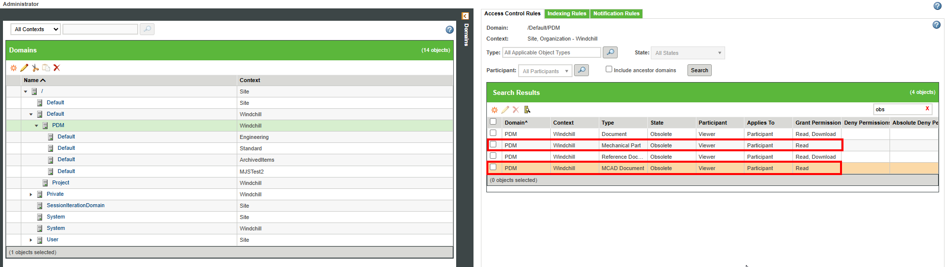 Load behavior of obsolete items into the workspace... - PTC Community