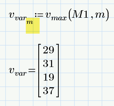 Solved: max-values from each row across multiple vectors - PTC Community