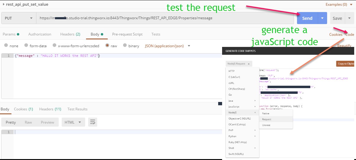 Node js Rest API Example How To Display Data From PTC Community
