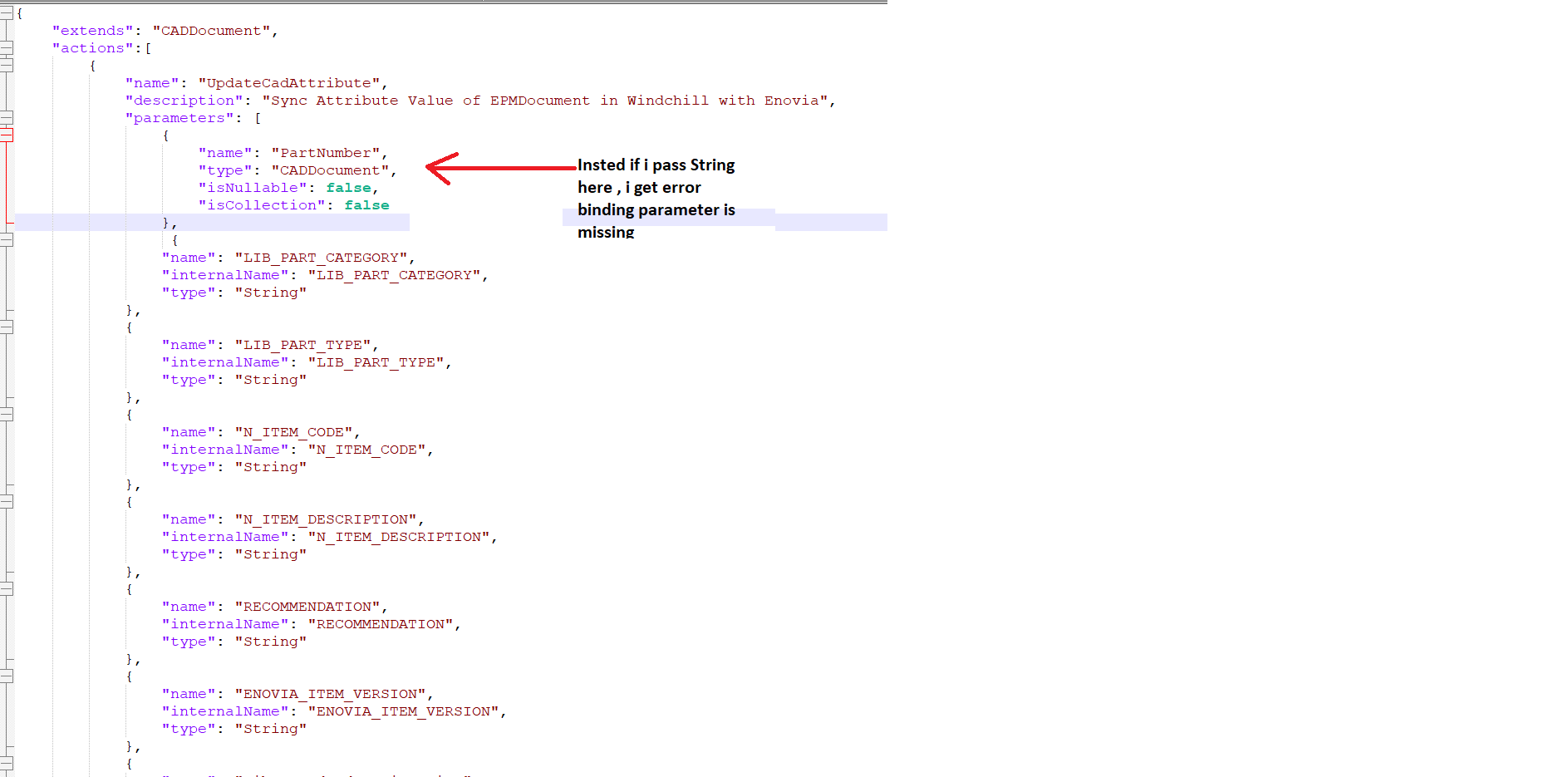 Custom end point with Number as parameter not OID - PTC Community