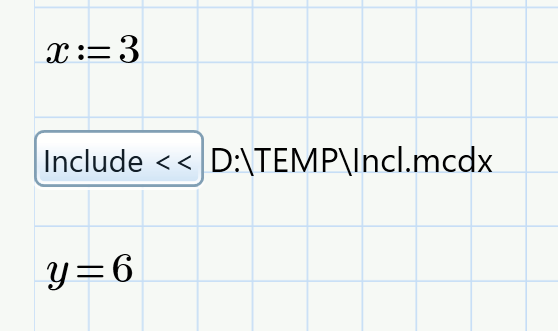 Solved: Variable access in included (reference) sheet - PTC Community