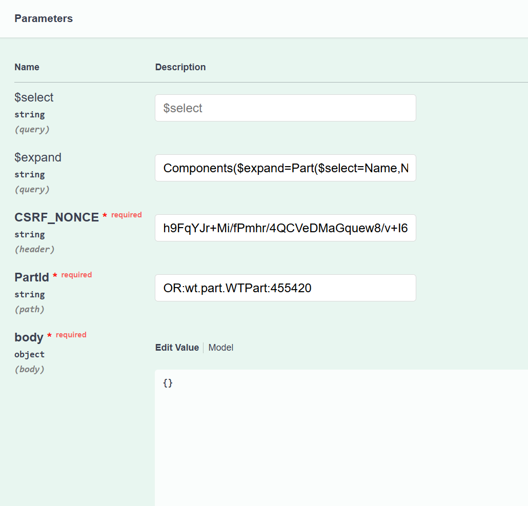 Solved: Fetch BOM Data from WRS - PTC Community