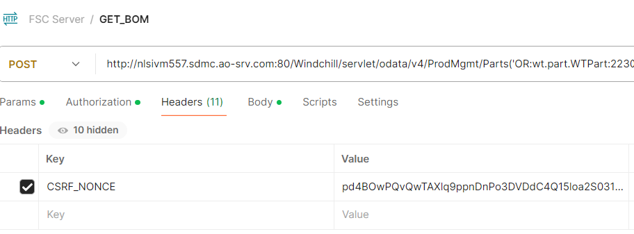 Solved: Fetch BOM Data from WRS - PTC Community