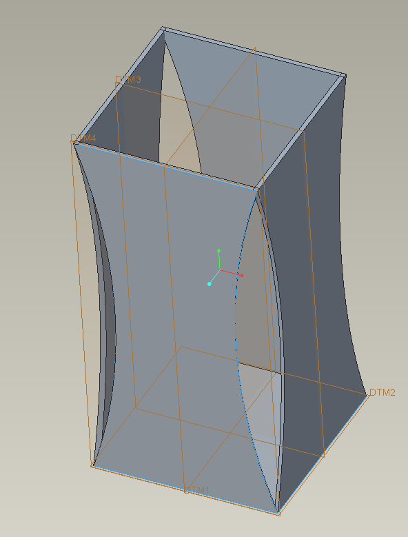 Close curved sides in sheet metal in CREO 9.0 - PTC Community