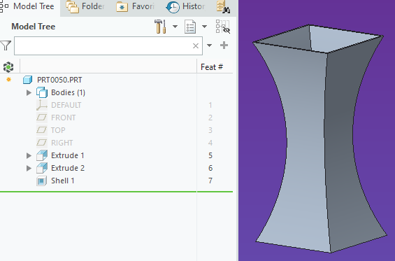 Close curved sides in sheet metal in CREO 9.0 - PTC Community