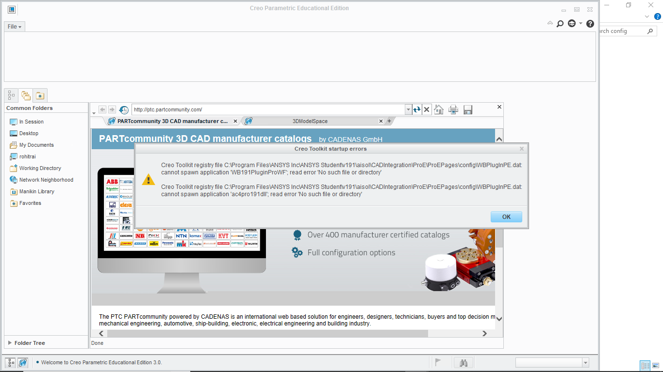Creo Parametric-ANSYS Workbench integration - PTC Community