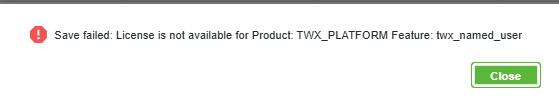 Solved: License is not available for Product: TWX_PLATFORM... - PTC Community