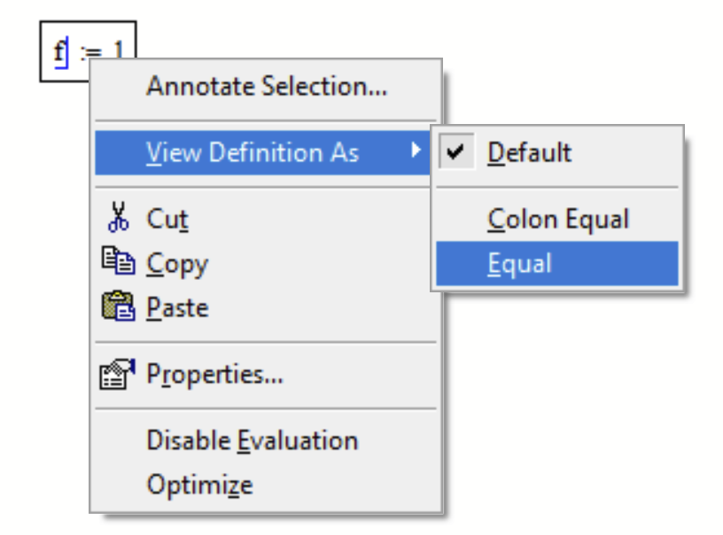 Solved: Format of equals sign - PTC Community