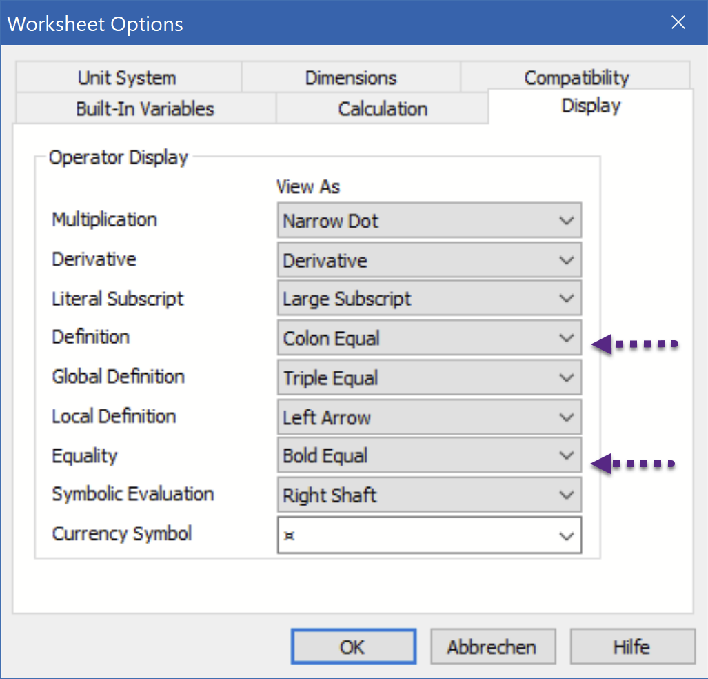 Solved: Format of equals sign - PTC Community