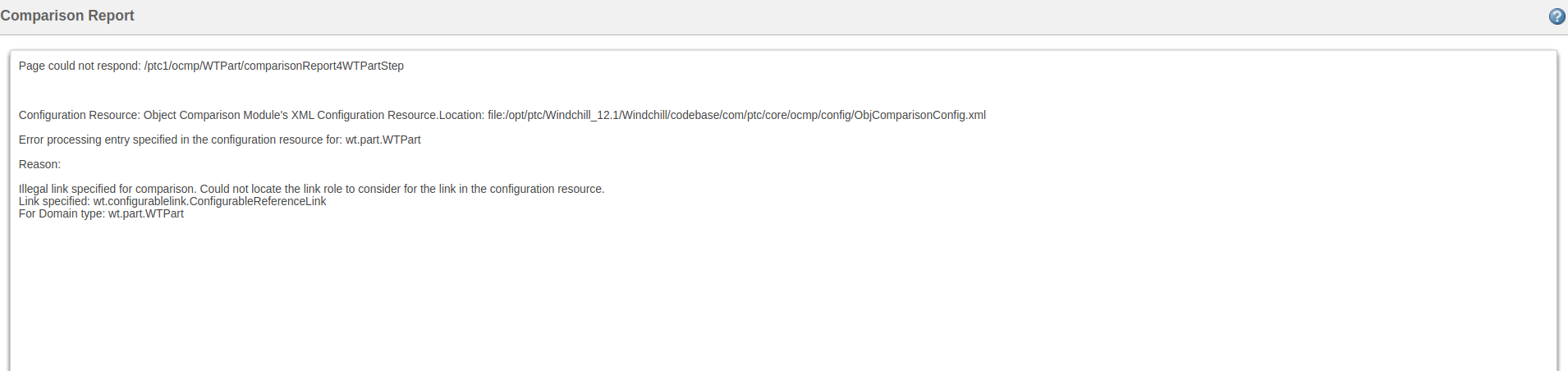 How to add custom configurable link in Comparison ... - PTC Community