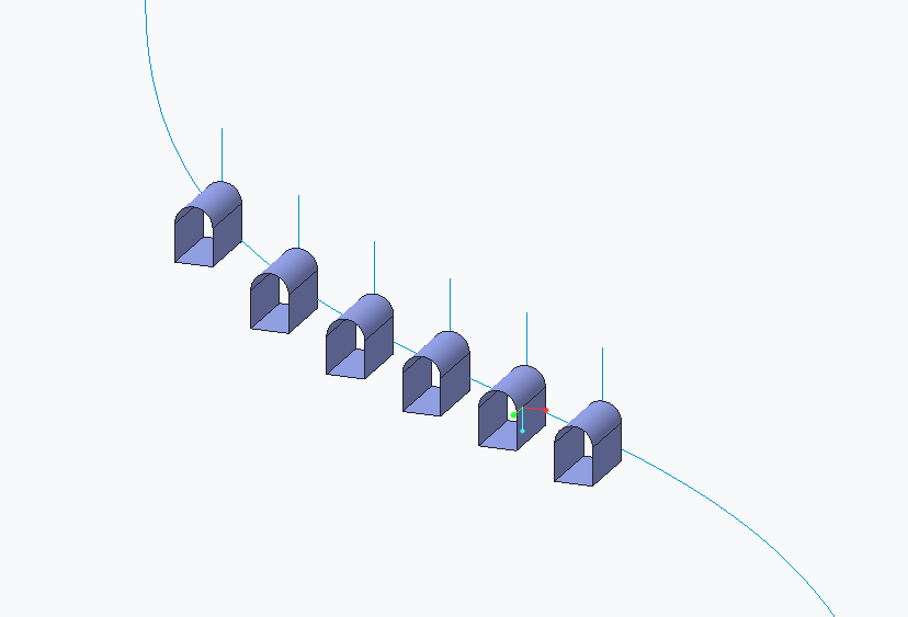 Solved: Pattern along curve and include linear dimension - PTC Community