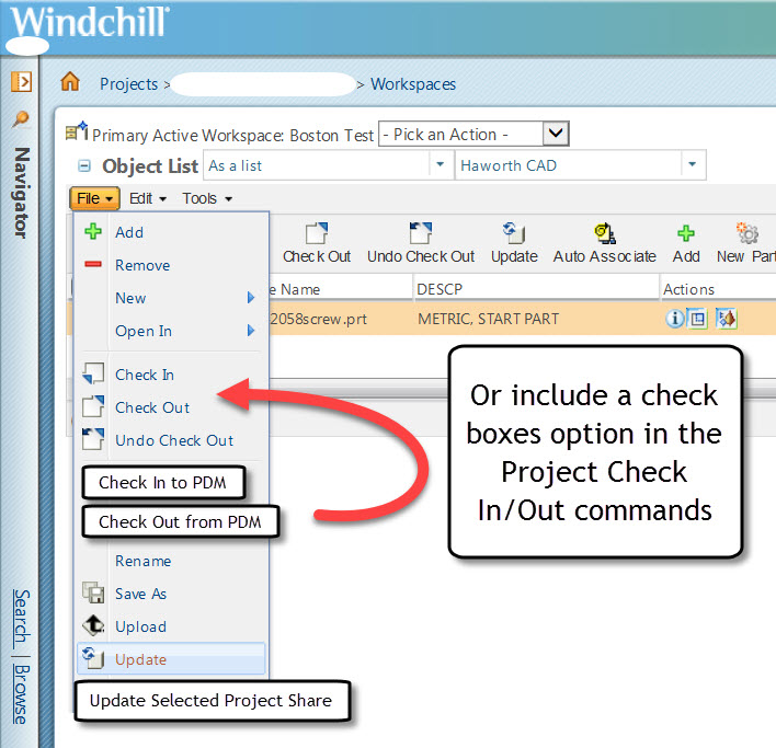 Windchill Project - Auto Update Objects - PTC Community