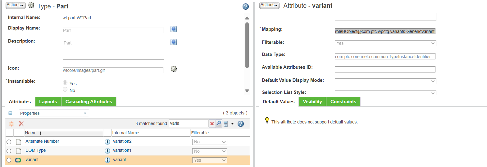 Rest API navigation from part to module variant - PTC Community