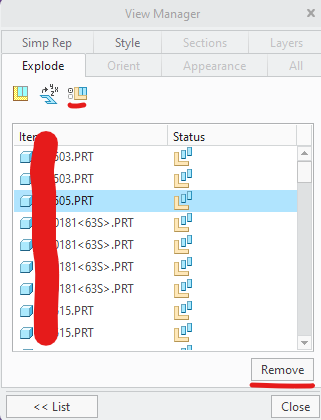 Solved: Where is the Explode > Reset Component Position Fu... - PTC Community