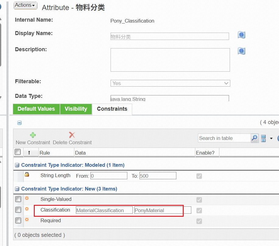 Solved: How can the parts classification attribute be set ... - PTC Community