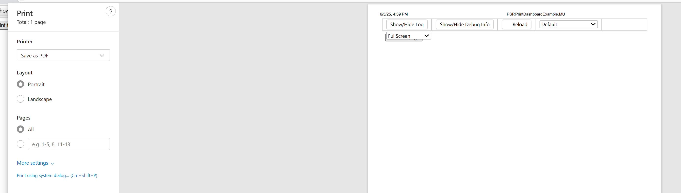 Solved: Print Thingworx Dashboards as PDF - PTC Community