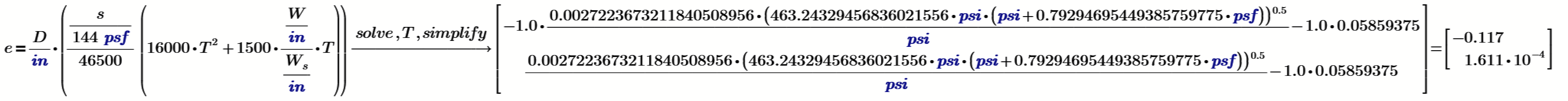 Solved: Solver not Simplifying Units - PTC Community