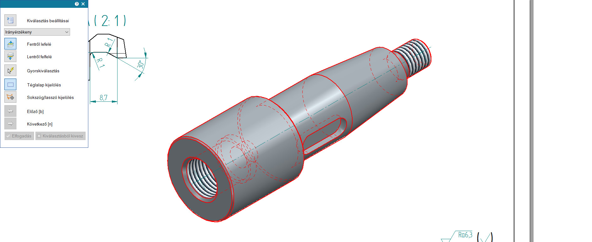 Solved: Can I show hidden lines on a shaded with edges vie... - PTC ...