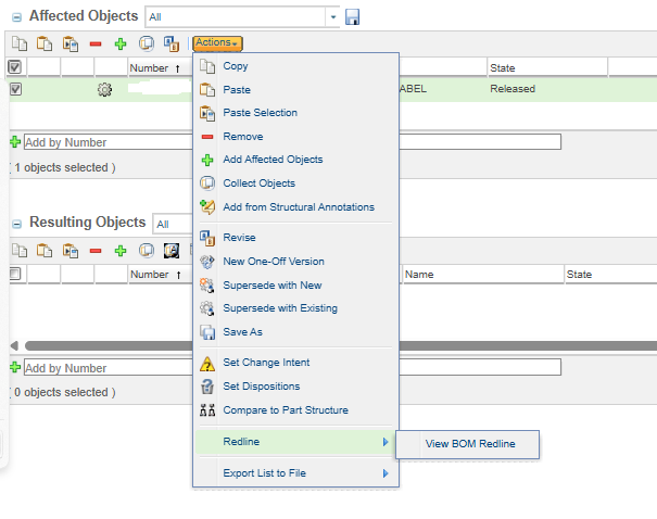 Solved: BOM Redline - PTC Community