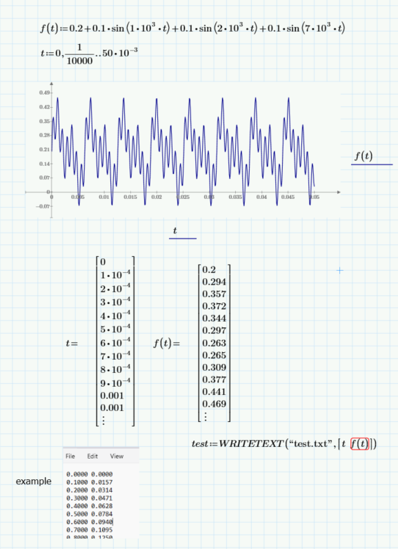 Solved: How to generate a txt file with two column of data... - PTC Community