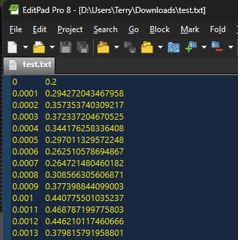 Solved: Re: How to generate a txt file with two column of ... - PTC Community