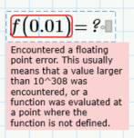 Solved: Floating point error - PTC Community