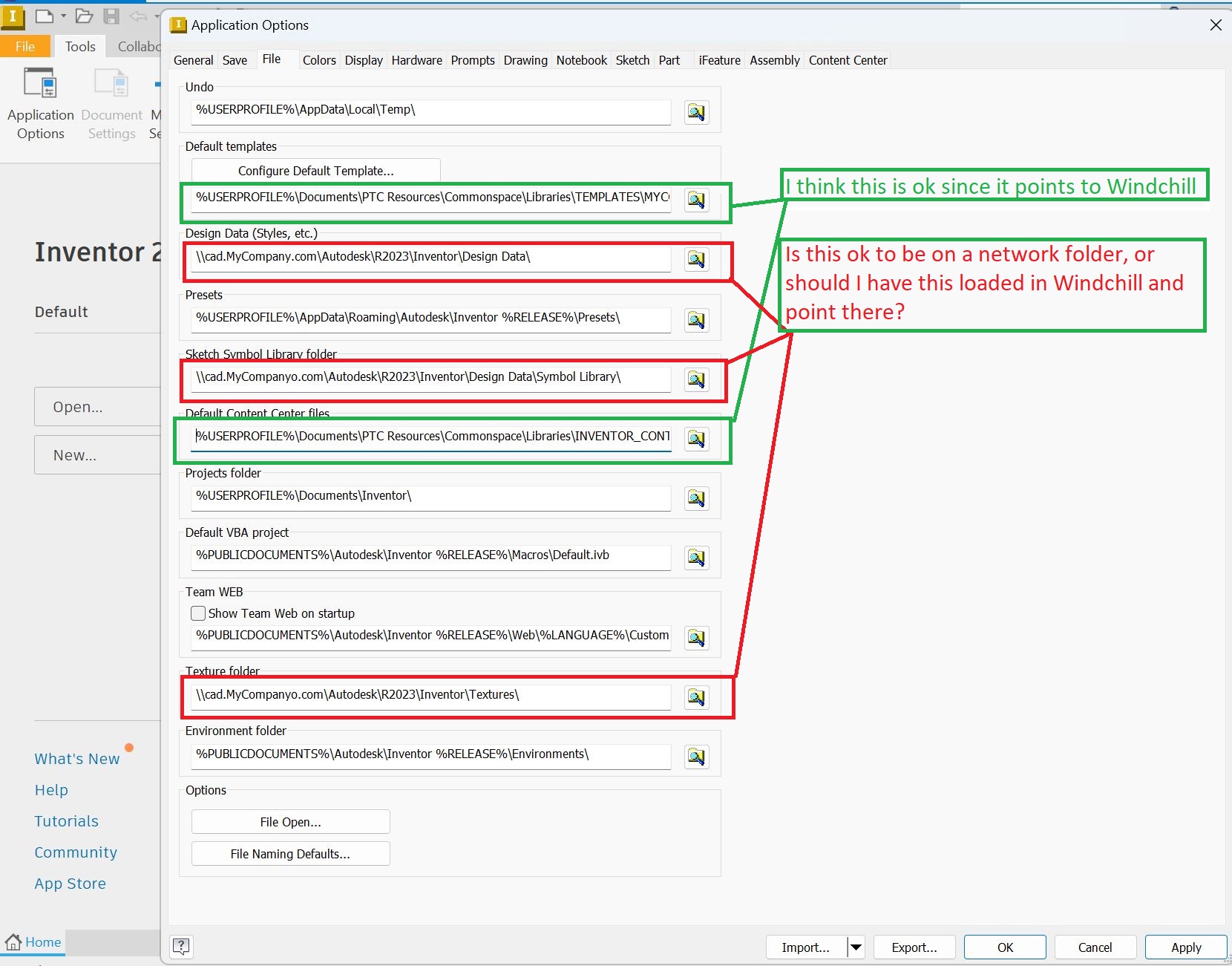 Inventor - Windchill integration, need help with s... - PTC Community