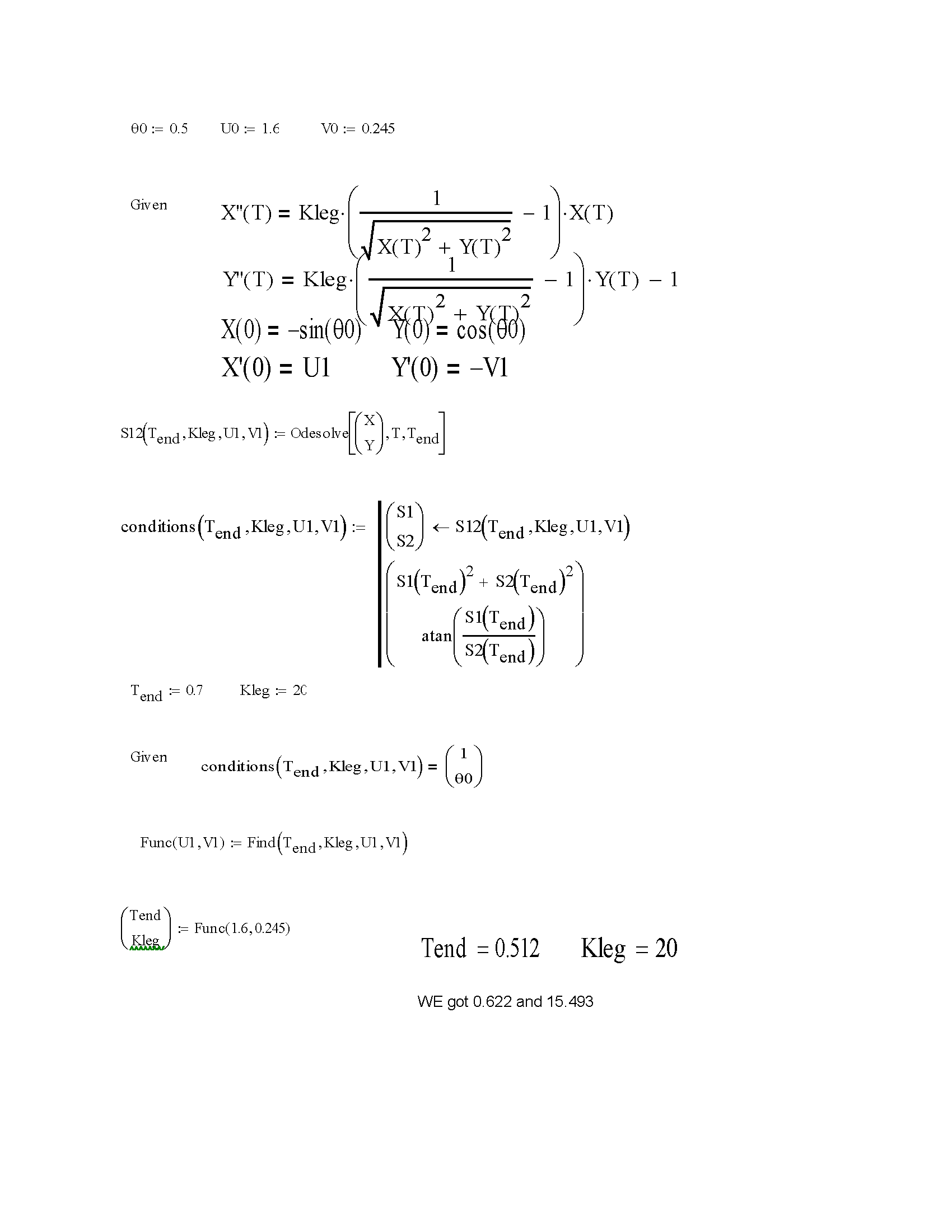 Solved: Two Point Boundary Value Problem - PTC Community