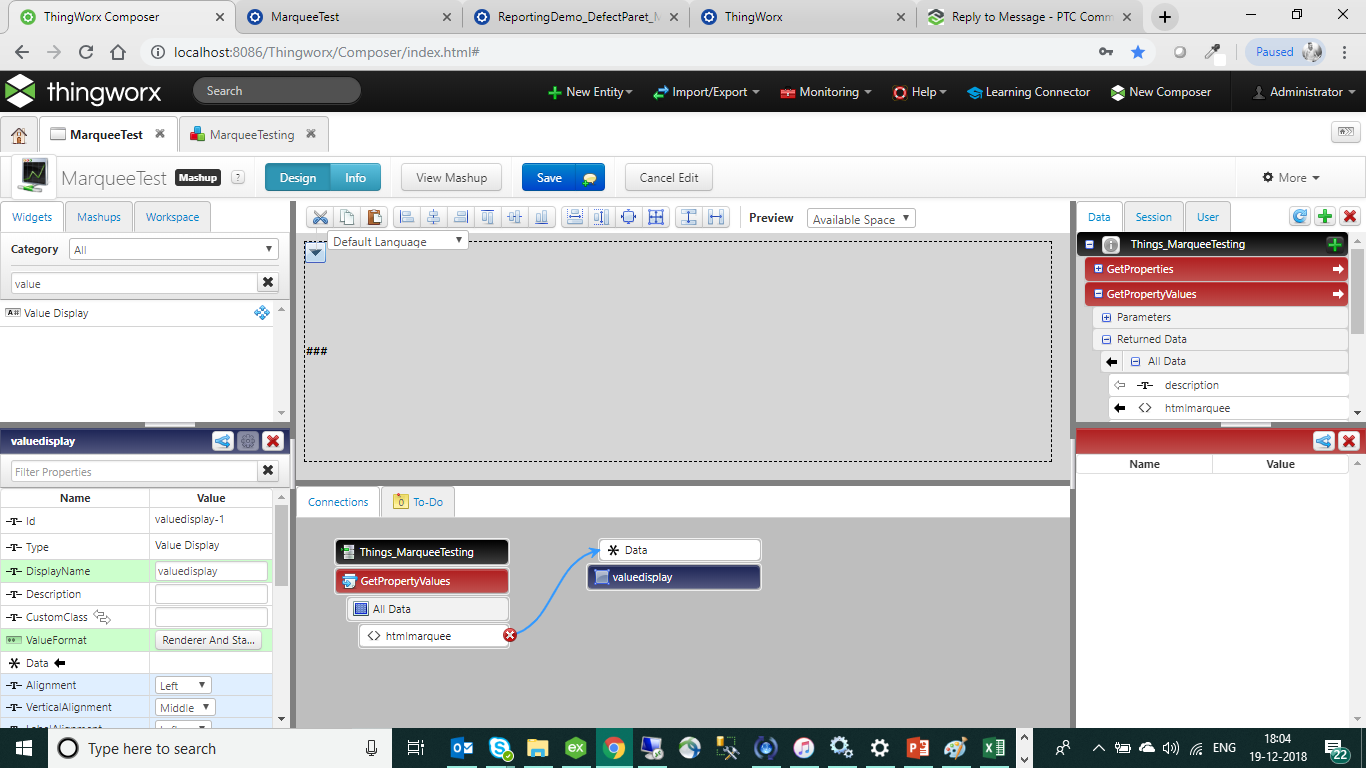 Solved Css For Marquee Text Ptc Community