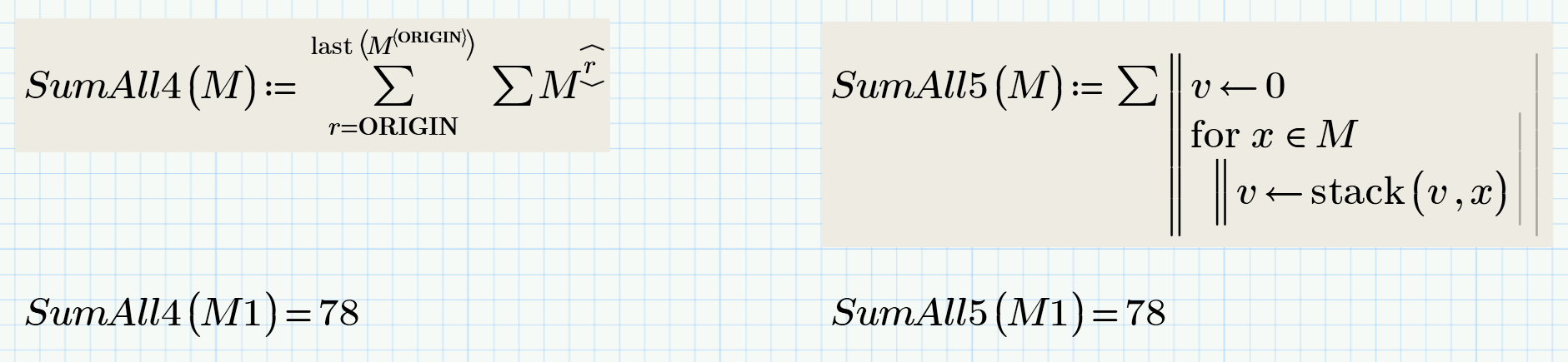 How Do I Sum All Elements Of An Array Ptc Community