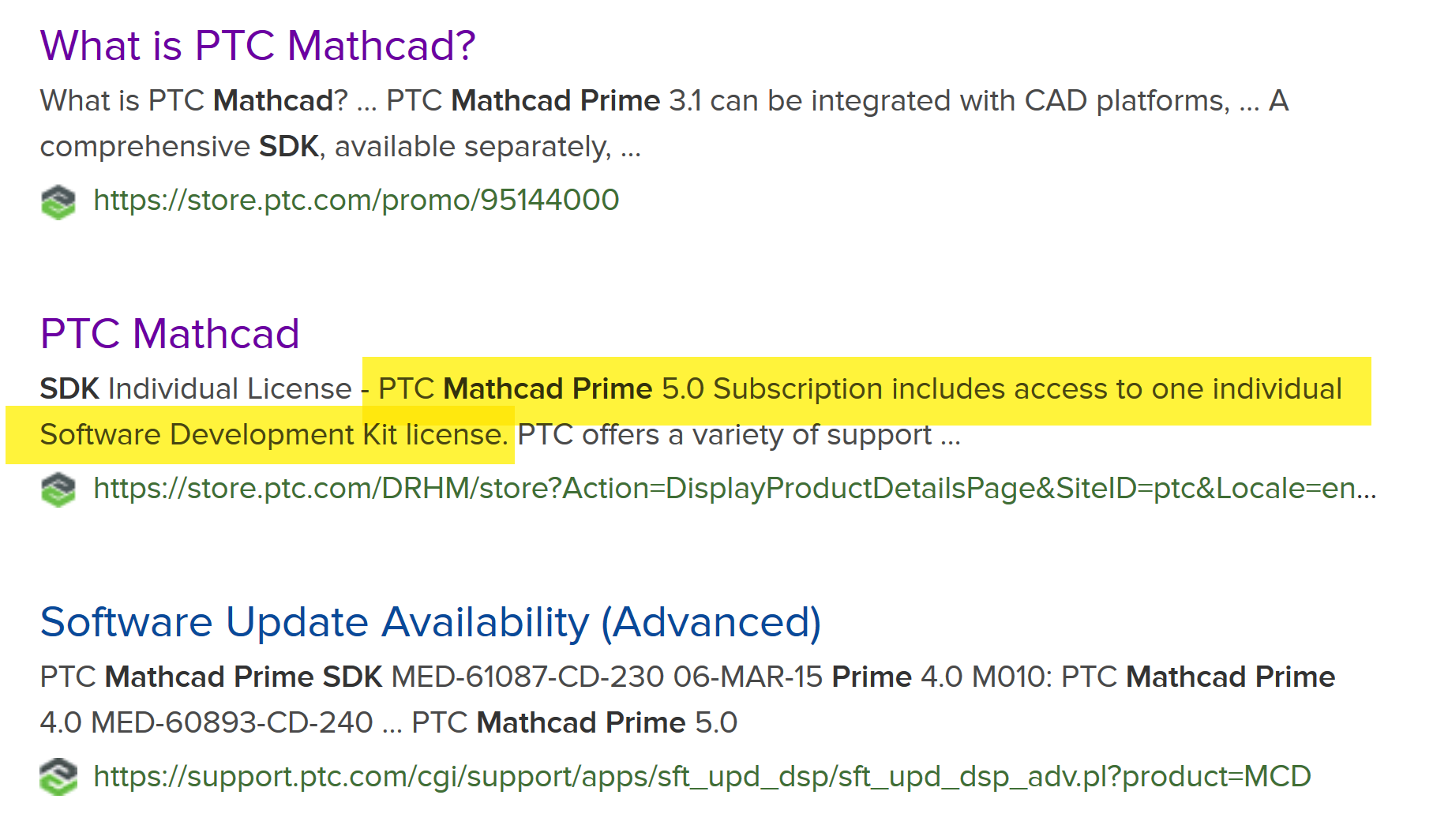 Mathcad Prime SDK License Cost - PTC Community