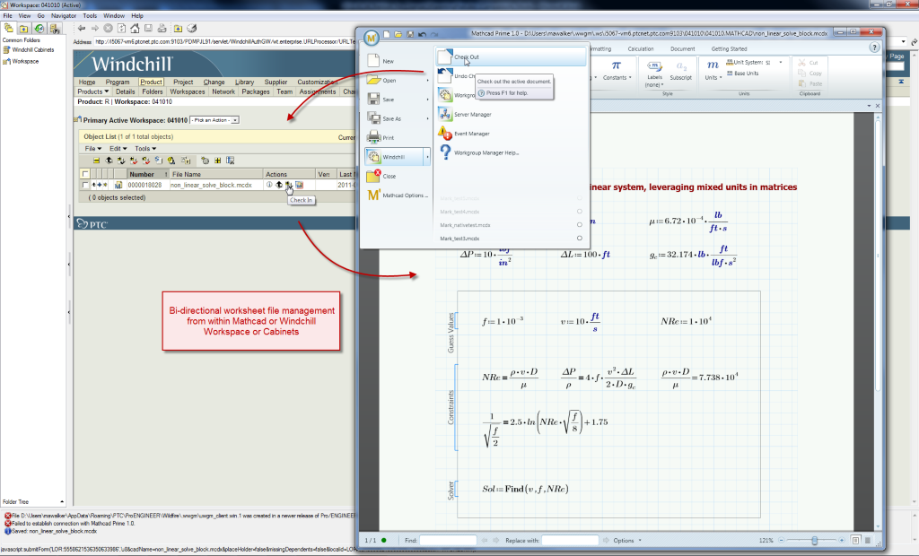 Mathcad Prime integration with Windchill and Creo - PTC Community