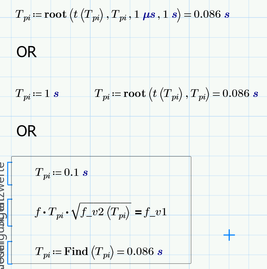 Root error interval signs - PTC Community
