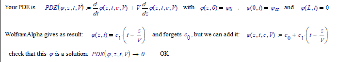solve partial differential equation - PTC Community