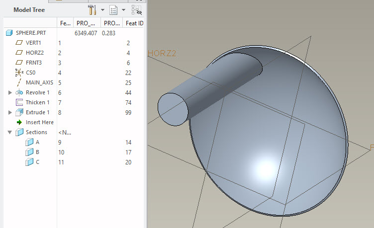 Solved: Fail to extrude to a surface - PTC Community