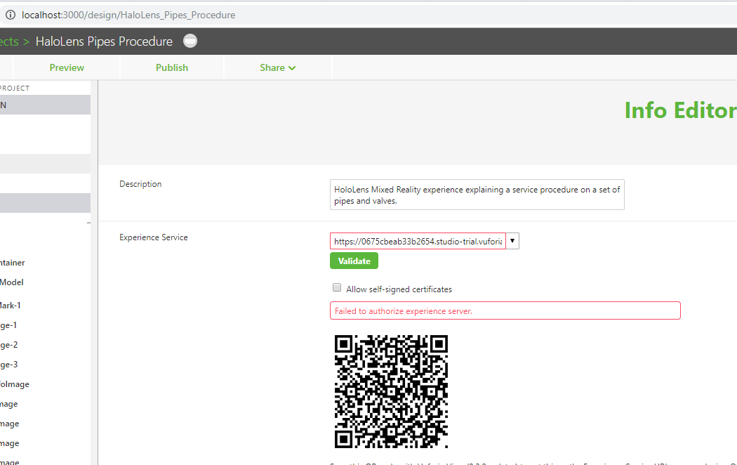 Solved: Vuforia Studio Experience Server Failed to Authori... - PTC ...