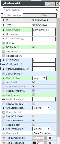 grid widget copy row - PTC Community
