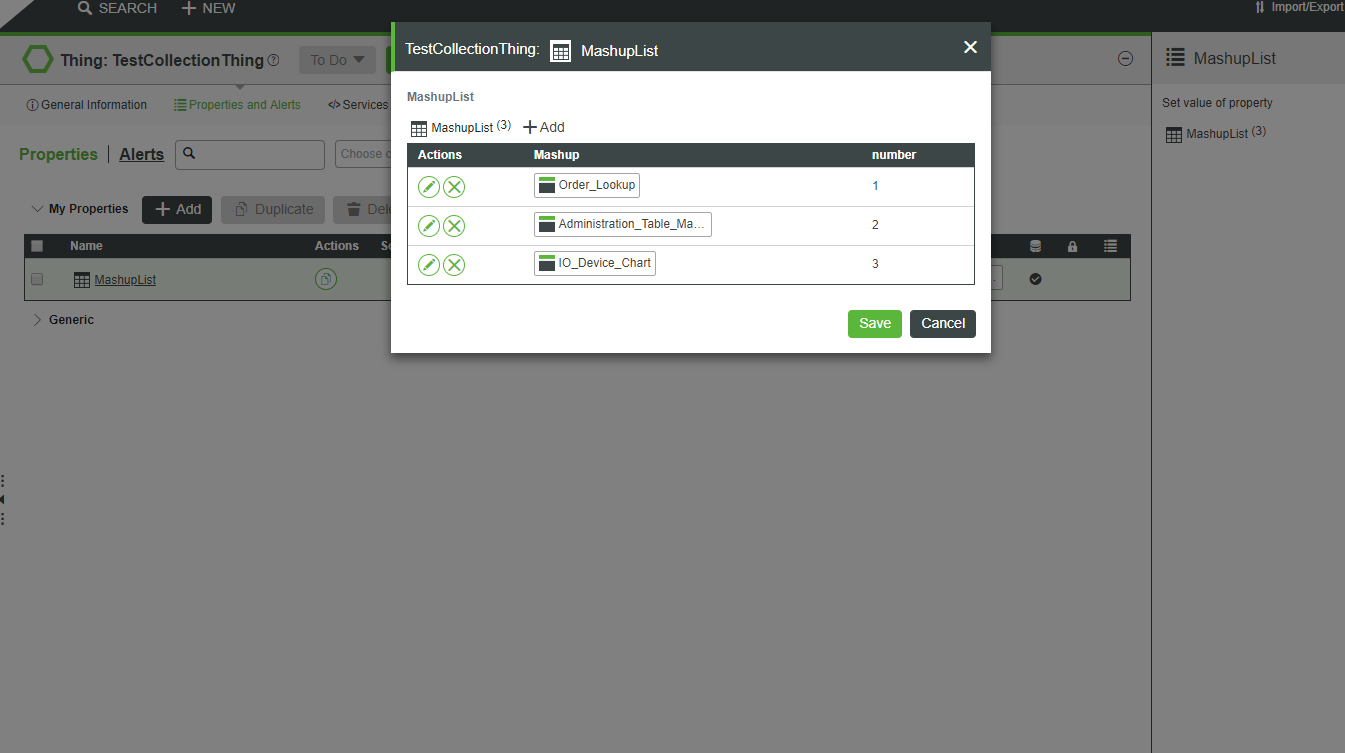 Solved How To Create An Own Dashboard Mashup Or Console Ptc Community