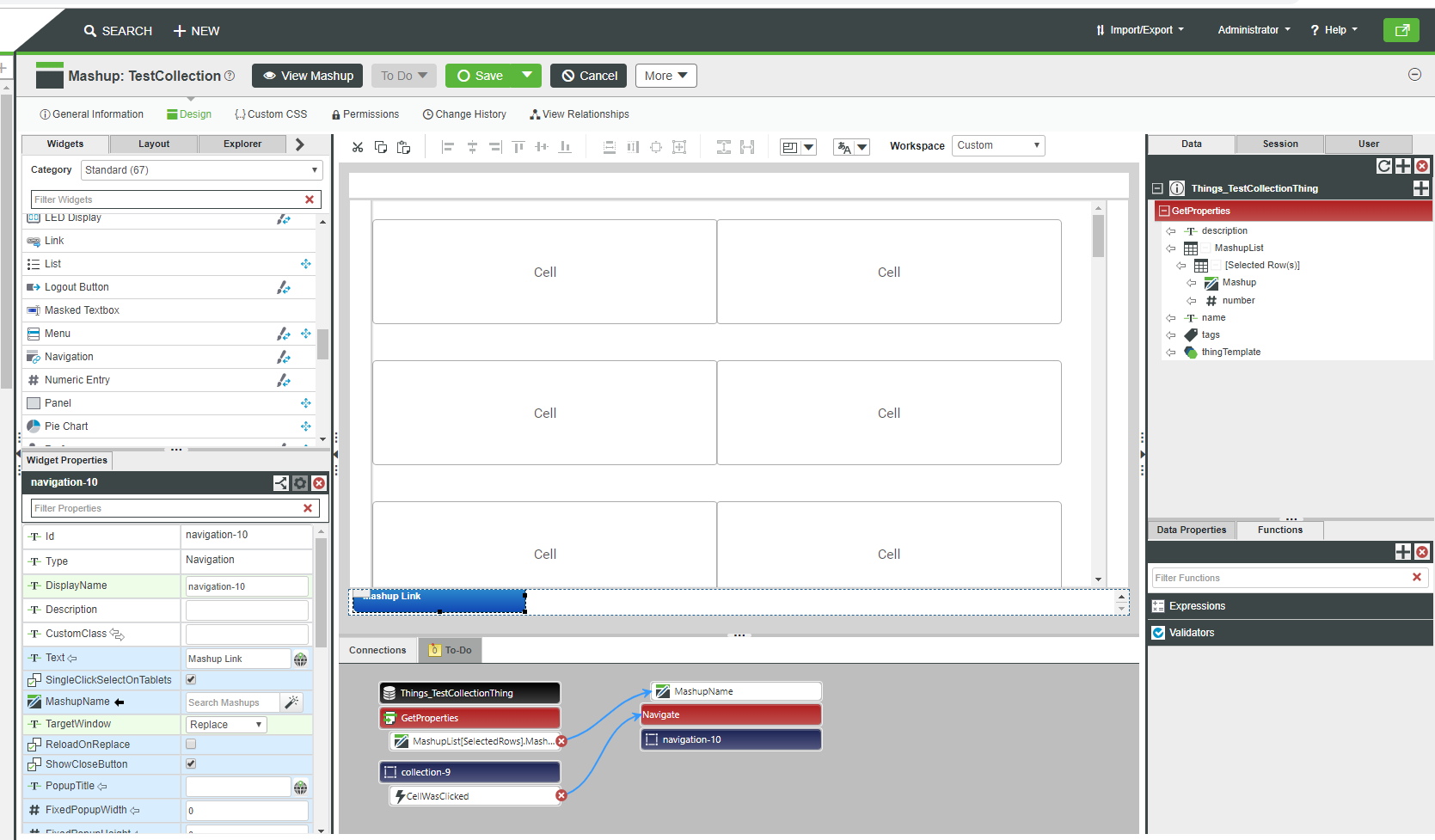 Solved How To Create An Own Dashboard Mashup Or Console Ptc