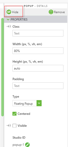Solved: Problem show canvas/hide canvas with Popup Widget - PTC Community