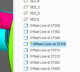Offset lines model notification - PTC Community