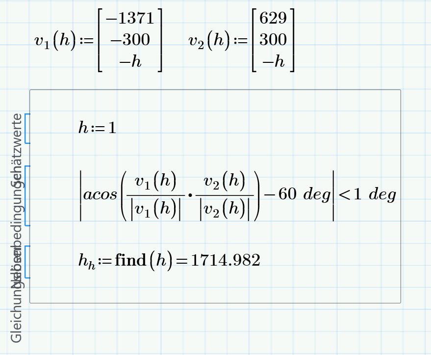 Solved: Using a solve block with a vector equation - PTC Community