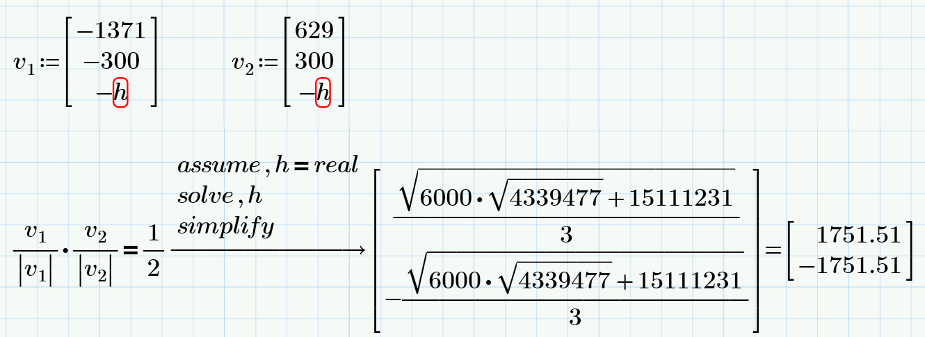 Solved: Using a solve block with a vector equation - PTC Community