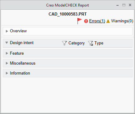 Modelcheck in Creo 5 feedback - Page 2 - PTC Community