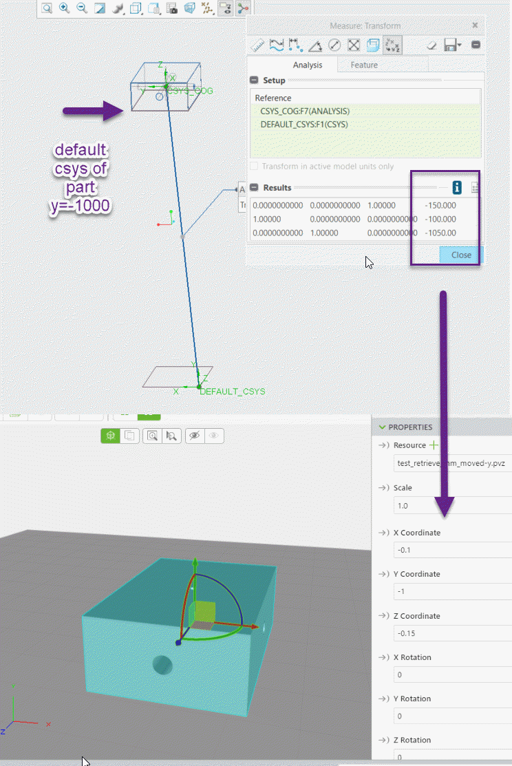 Solved: Model widget & resource co-ordinate relation - PTC Community
